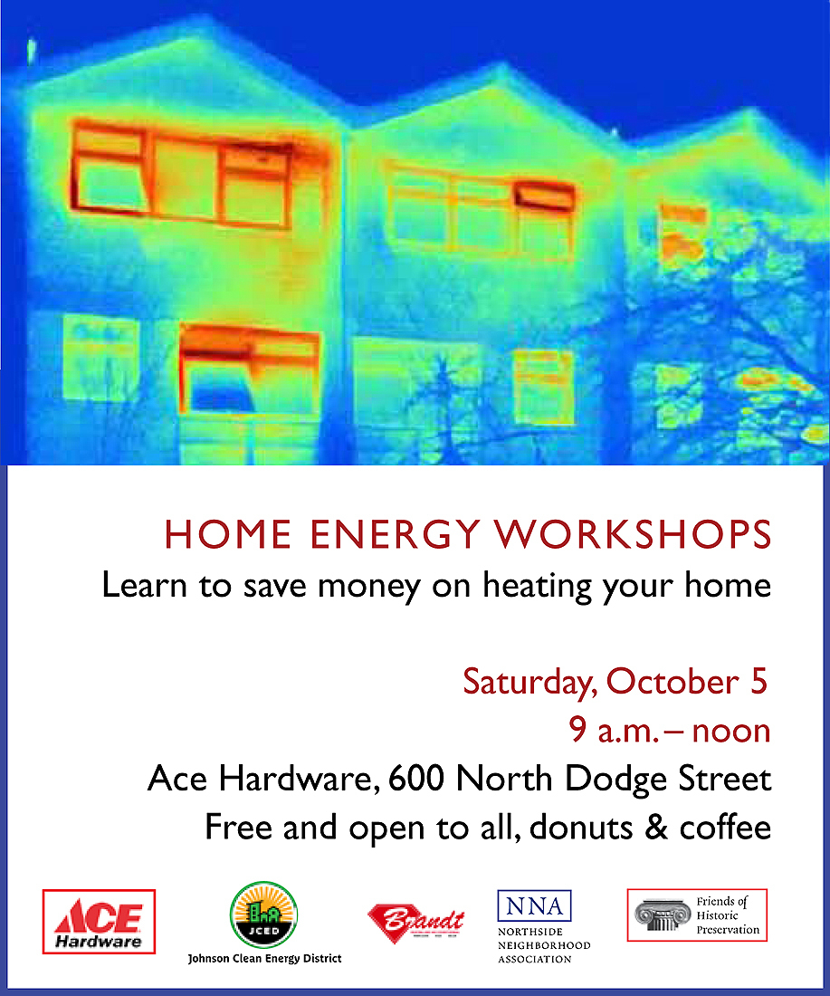 Home Energy Workshop – Johnson Clean Energy District